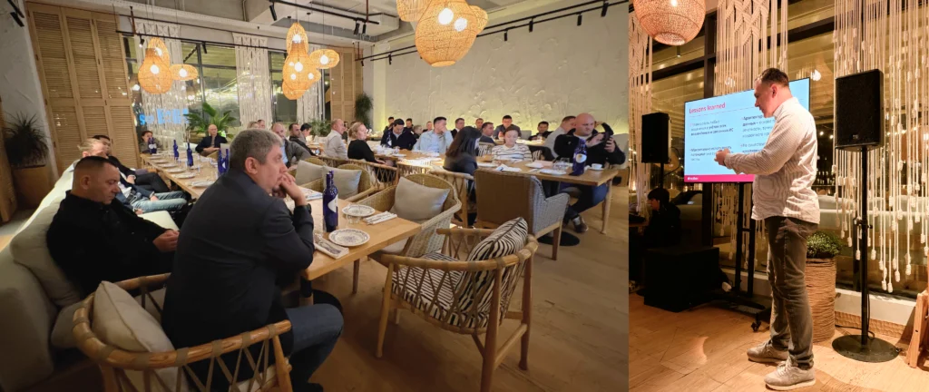 Business Dinner in Kazakhstan - Effie